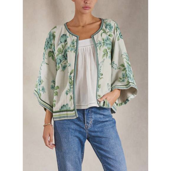 M.A.B.E. | Jackets & Coats | New Mabe Ava Printed Jacket In Multi ...